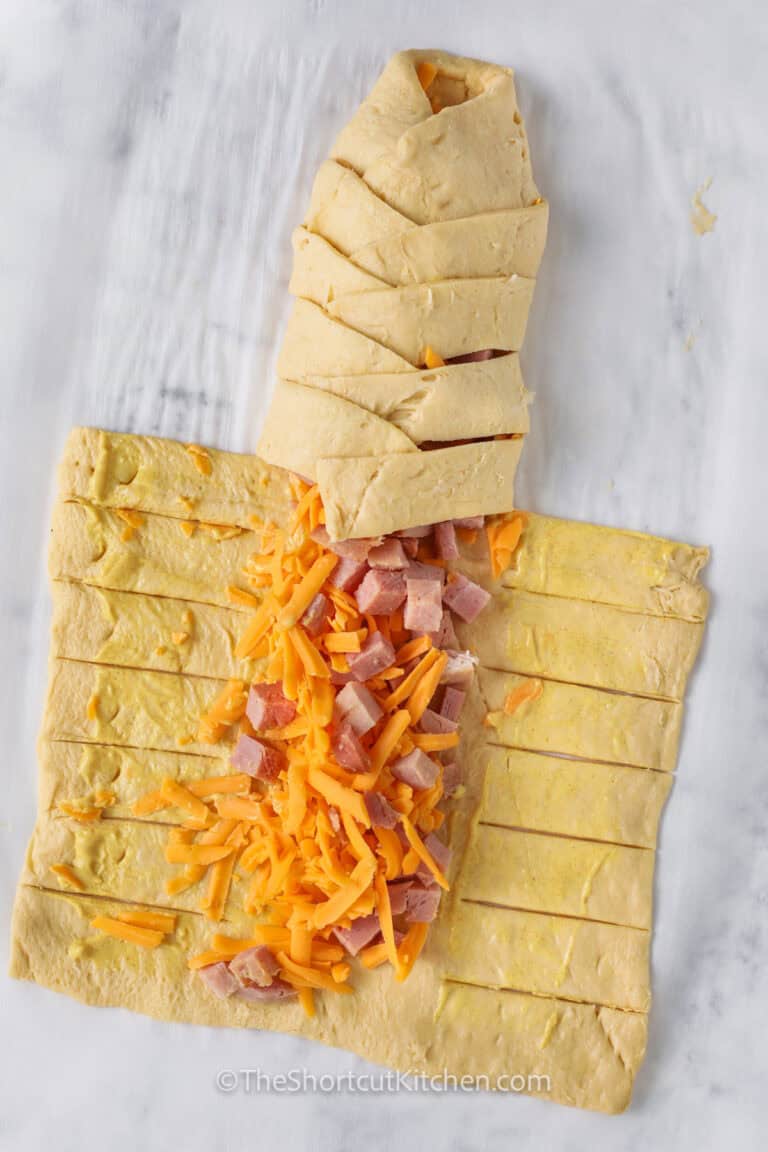 Ham and Cheese Braid (So Easy!) - The Shortcut Kitchen