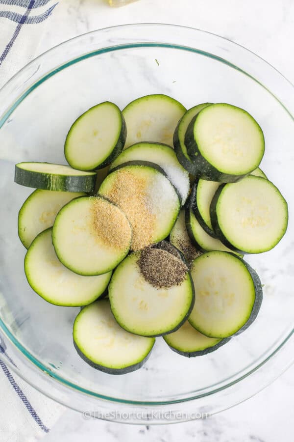 Baked Parmesan Zucchini (10 Minute Prep!) - The Shortcut Kitchen