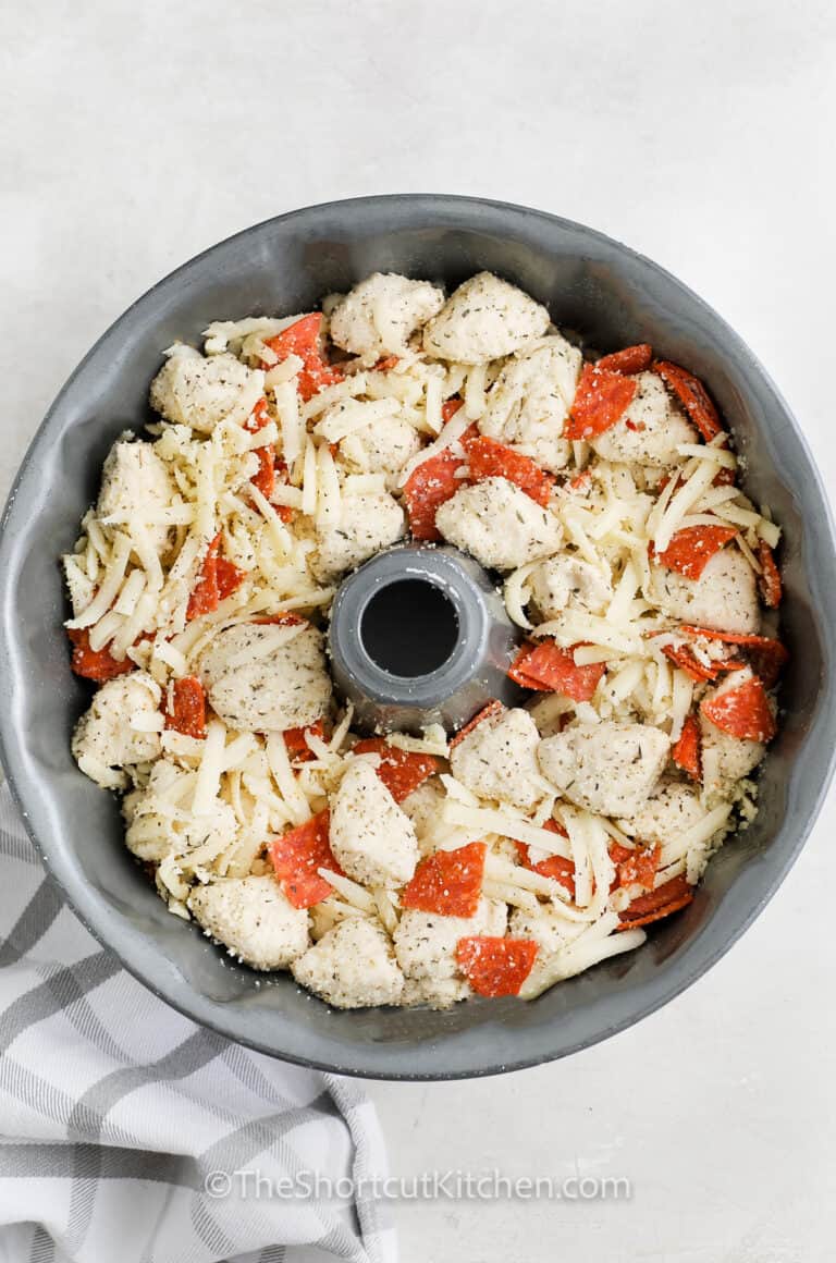 Pull Apart Pizza Bread (Savory Finger Food!) - The Shortcut Kitchen