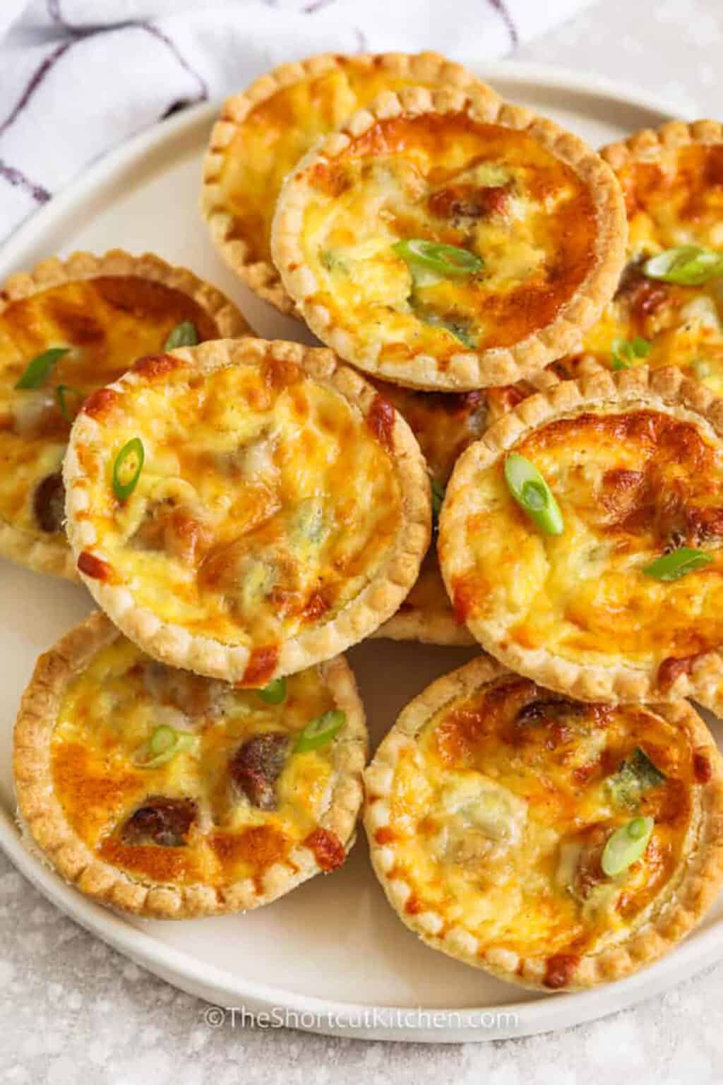 Mini Quiches (Easy 10 Minute Prep!) - The Shortcut Kitchen