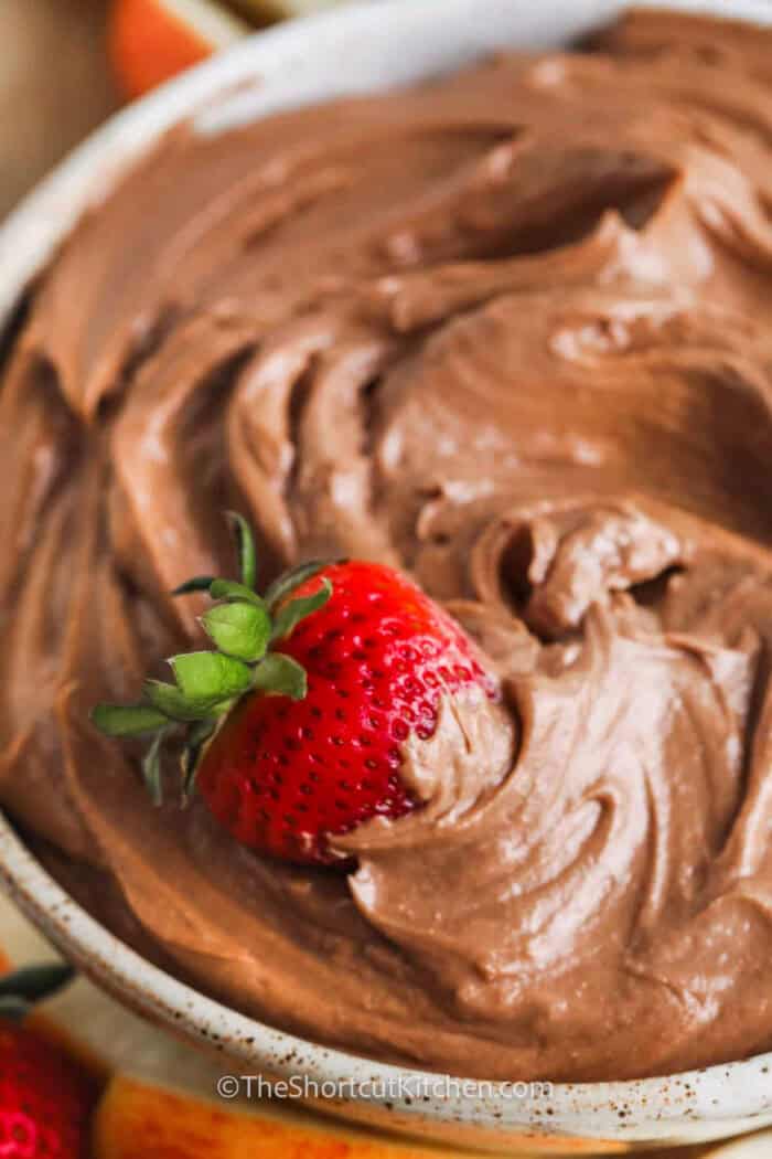 Nutella Dip (Quick 4 Ingredient Recipe!) - The Shortcut Kitchen