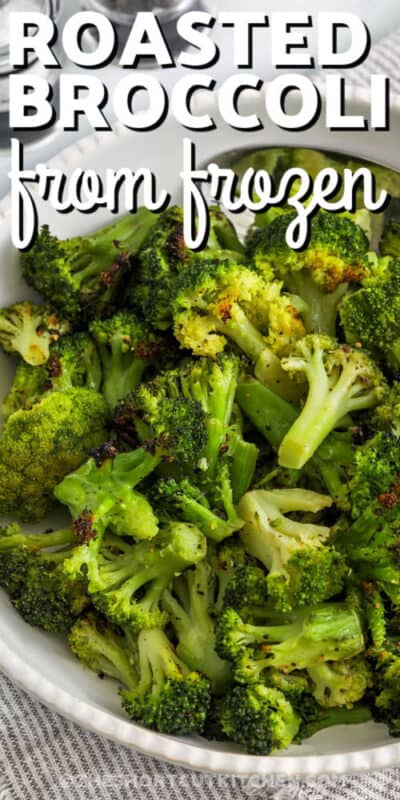 Roasted Frozen Broccoli