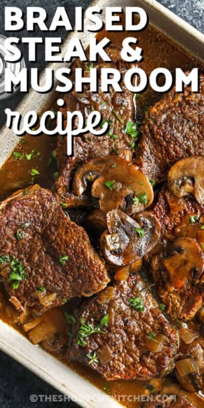 Braised Steak and Mushroom Recipe