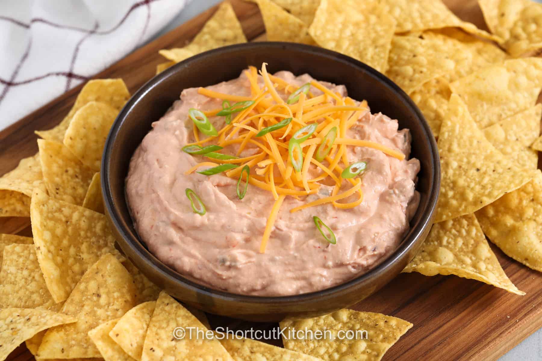 Cream Cheese Salsa Dip (2 Simple Ingredients)