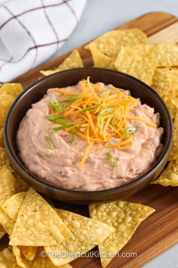 Cream Cheese Salsa Dip (2 Simple Ingredients)